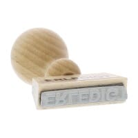 Holzstempel mit Standardtext "ERLEDIGT | stempel-versand.at