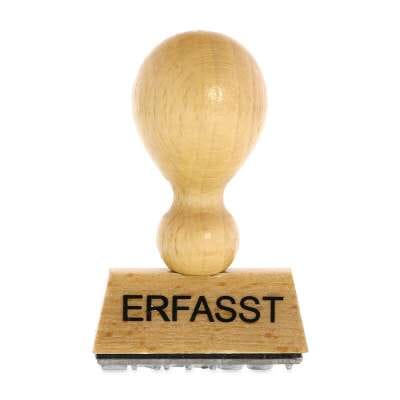 Holzstempel mit Standardtext "EILT SEHR" | stempel-versand.at