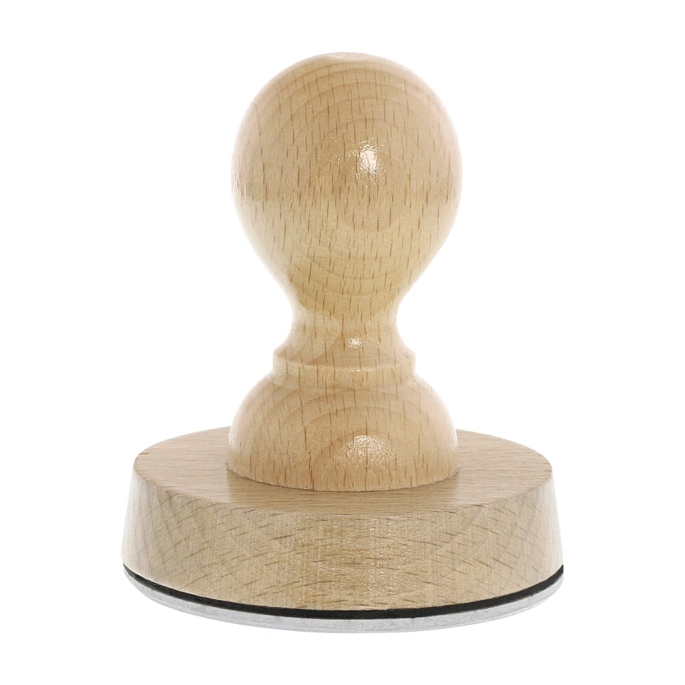 Holzstempel rund - Rundstempel, ø 70 mm | stempel-versand.at