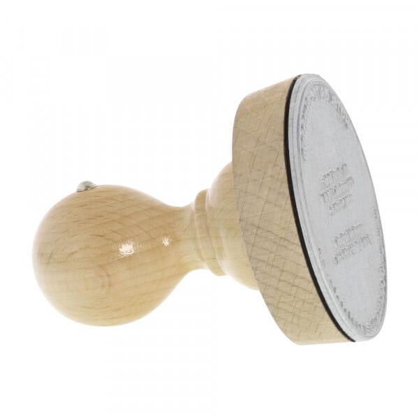 Holzstempel rund - Rundstempel, ø 70 mm | stempel-versand.at